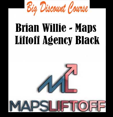 [10] Brian Willie - Maps Liftoff Agency Black - Bigdiscountcourse