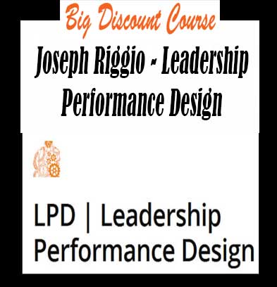 £10 Joseph Riggio - Leadership Performance Design - Bigdiscountcourse