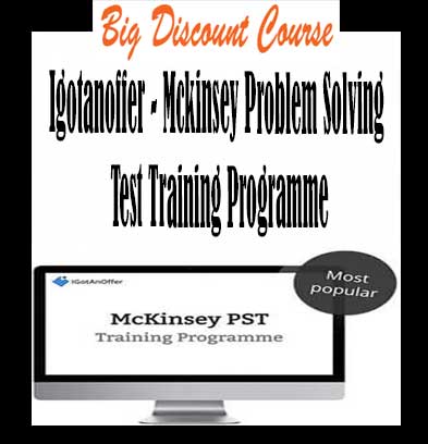[10] Igotanoffer - Mckinsey Problem Solving Test Training Programme ...