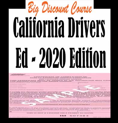 [10] California Drivers Ed - 2020 Edition - Bigdiscountcourse