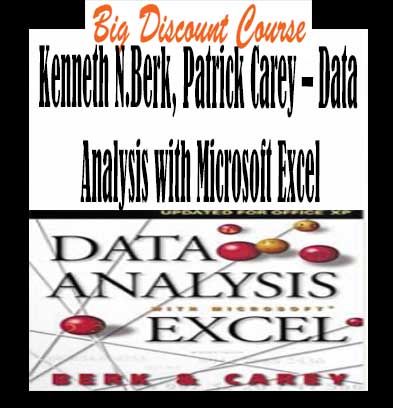 [10] Kenneth N.Berk, Patrick Carey – Data Analysis with Microsoft Excel ...